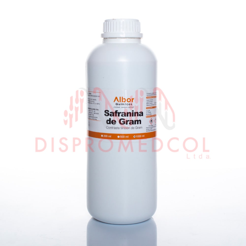 Safranina de Gram - Albor | Dispromedcol